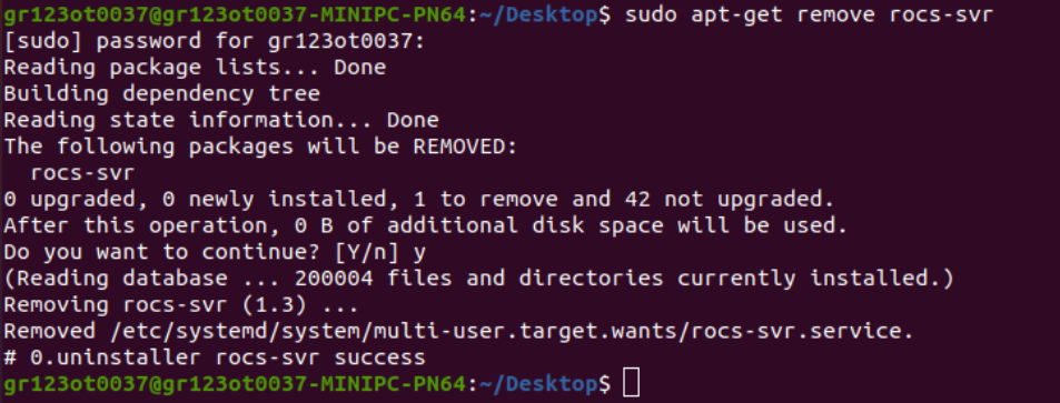 RoCS Server - Fourier GRX Documentation